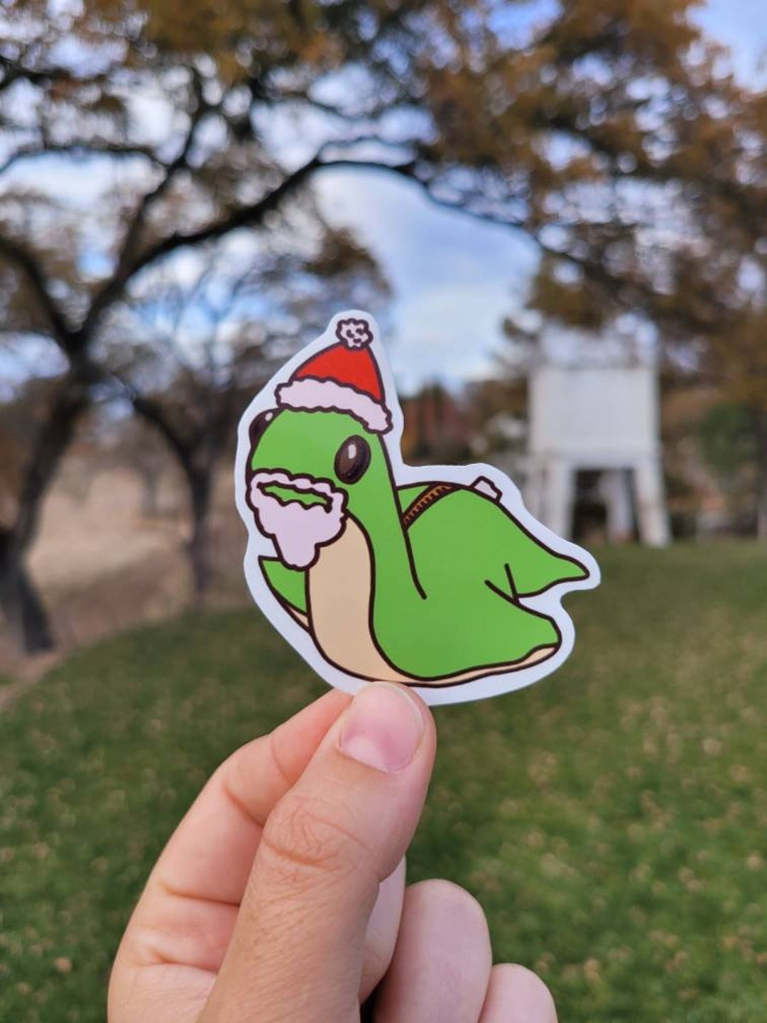 Christmas Nessie - Etsy
