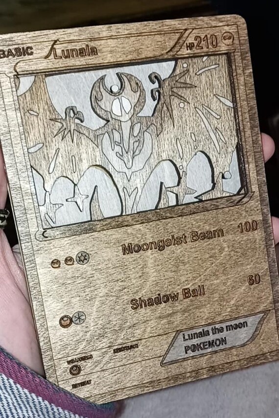 Pokemon Wooden Laser Engraved Laser Cut Layered - Etsy UK