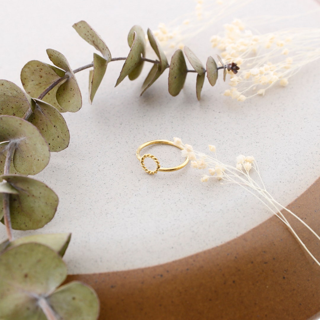 Circle Surgical Steel Ring - Etsy