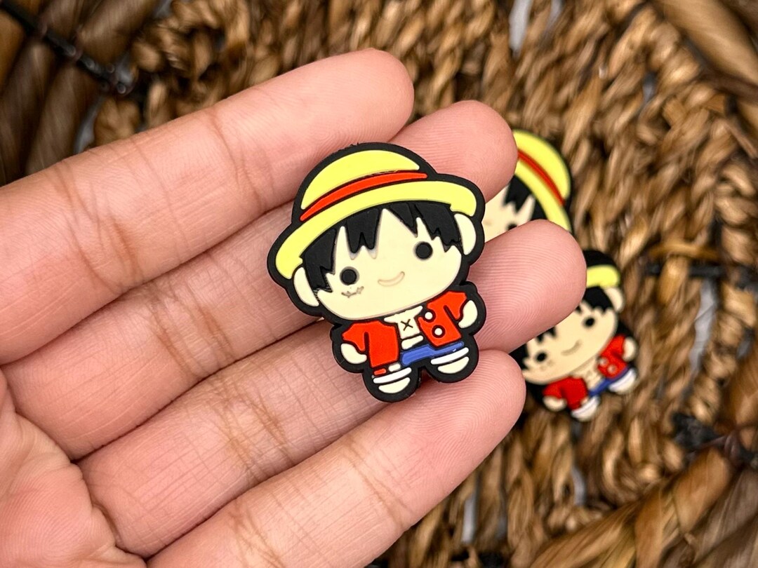 Luffy Silicone Bead Focal: One Piece Anime Character - Etsy
