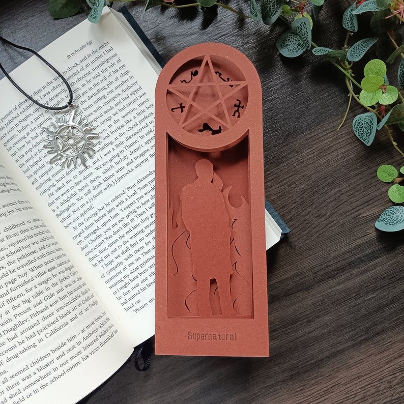 Supernatural Inspired 3D Bookmarks - Etsy