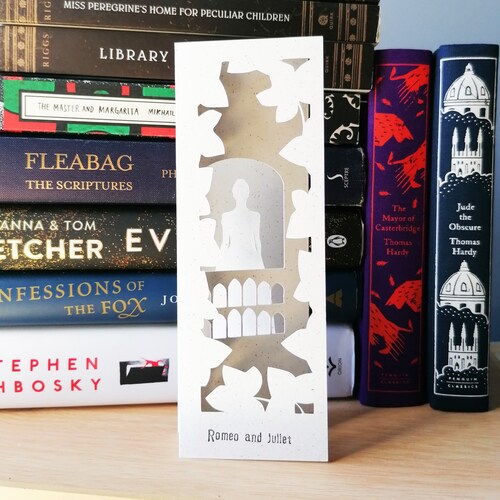 Romeo and Juliet Bookmark never Was a Story - Etsy