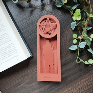 Supernatural Inspired 3D Bookmarks - Etsy