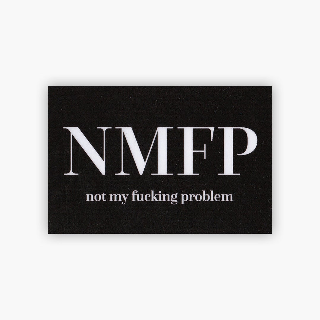 NMFP Glossy Sticker - the Thick of It - Etsy UK