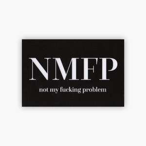 NMFP Glossy Sticker - the Thick of It - Etsy UK