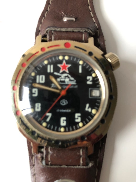 Montre Militaire Souvenir Russe (CCCP-1960-Zim) Russian