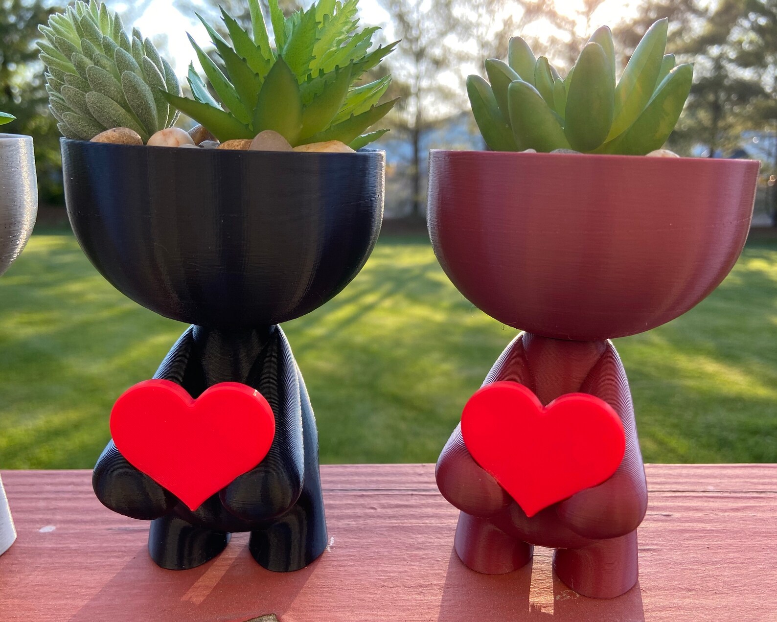 Love Succulent Planter People Planter Zen Planter Garden | Etsy