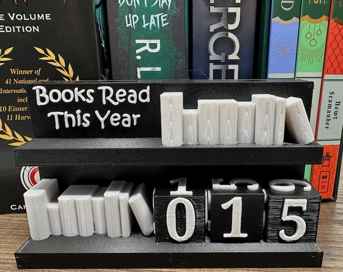 Books Read This Year Counter - Etsy