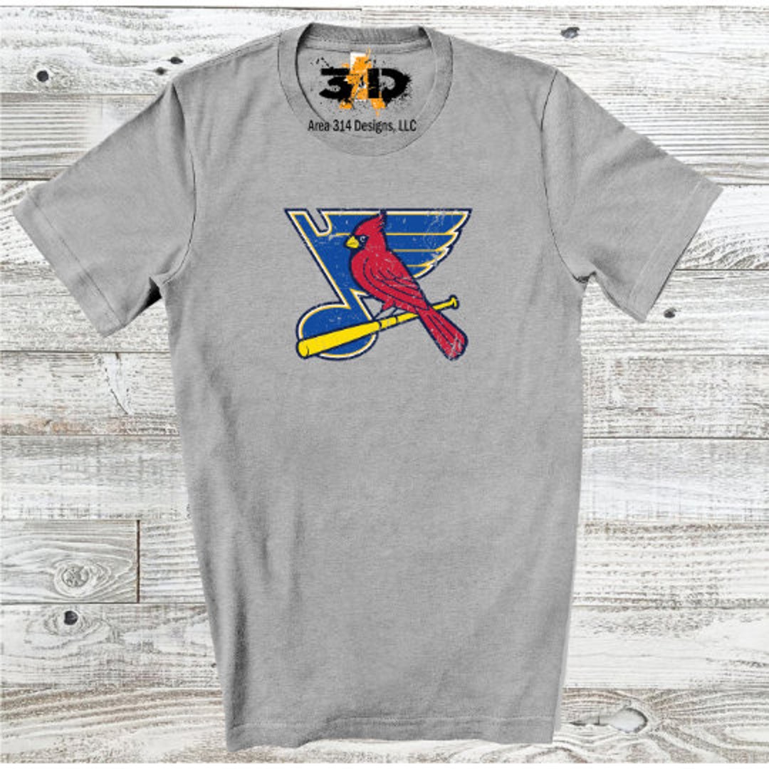 CUSTOM Missouri Sports Teams Dual Grunge Style Logo Unisex T-shirt ...