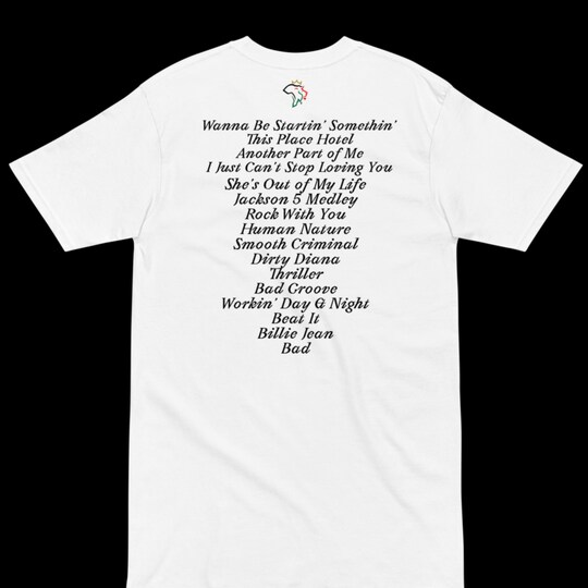 Michael Jackson BAD WORLD TOUR T-shirt sold by Igor Costa | SKU ...