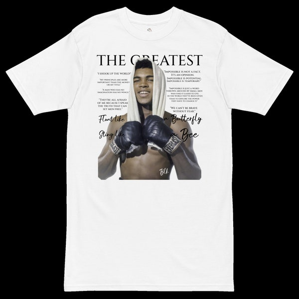 Muhammad Ali Tshirt - Etsy