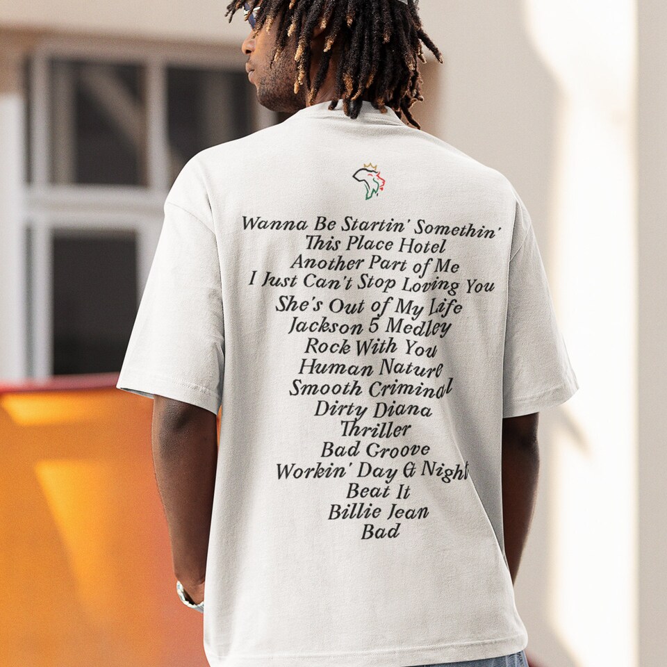 Michael Jackson BAD WORLD TOUR T-shirt sold by Igor Costa | SKU ...