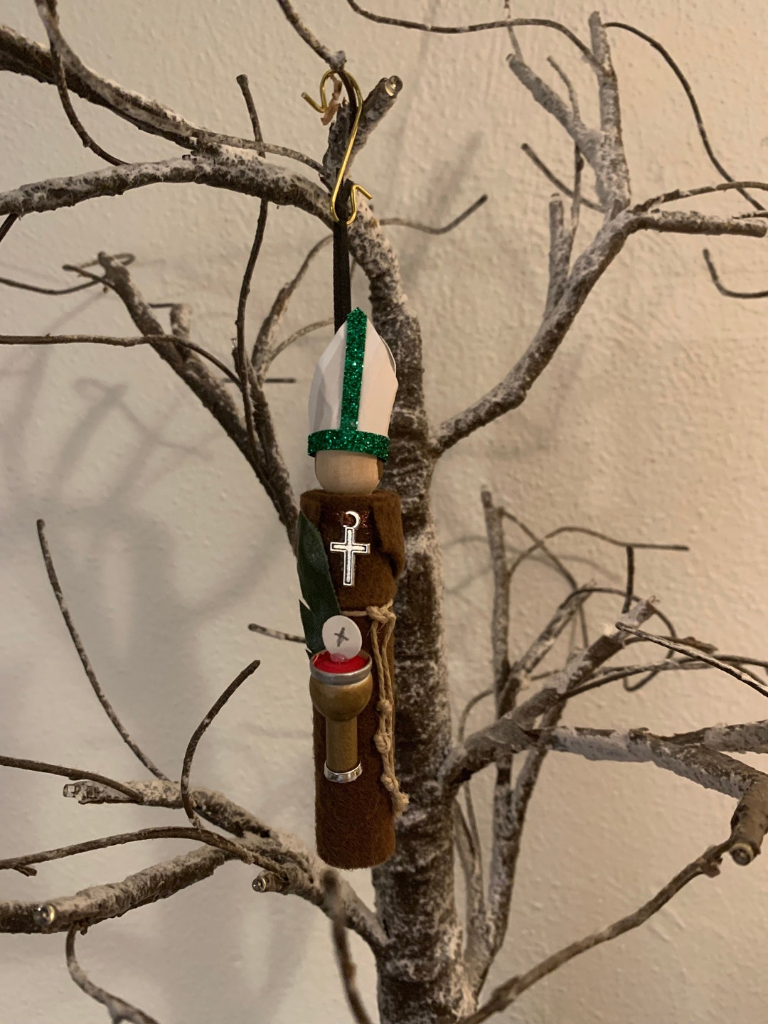 St. Conor O’devany Wooden Doll Ornament - Etsy