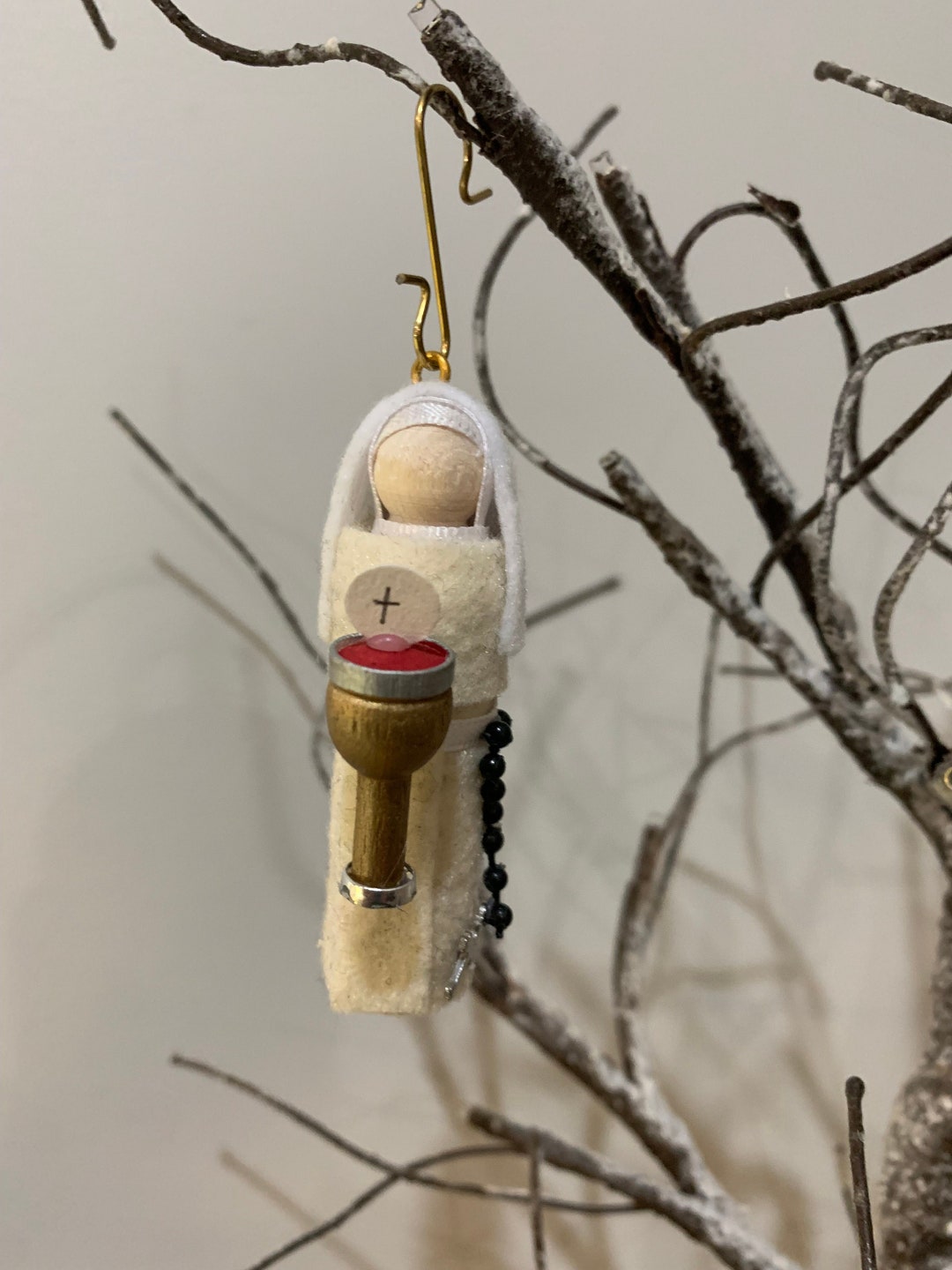 Blessed Imelda Lambertini Wooden Doll Ornament - Etsy