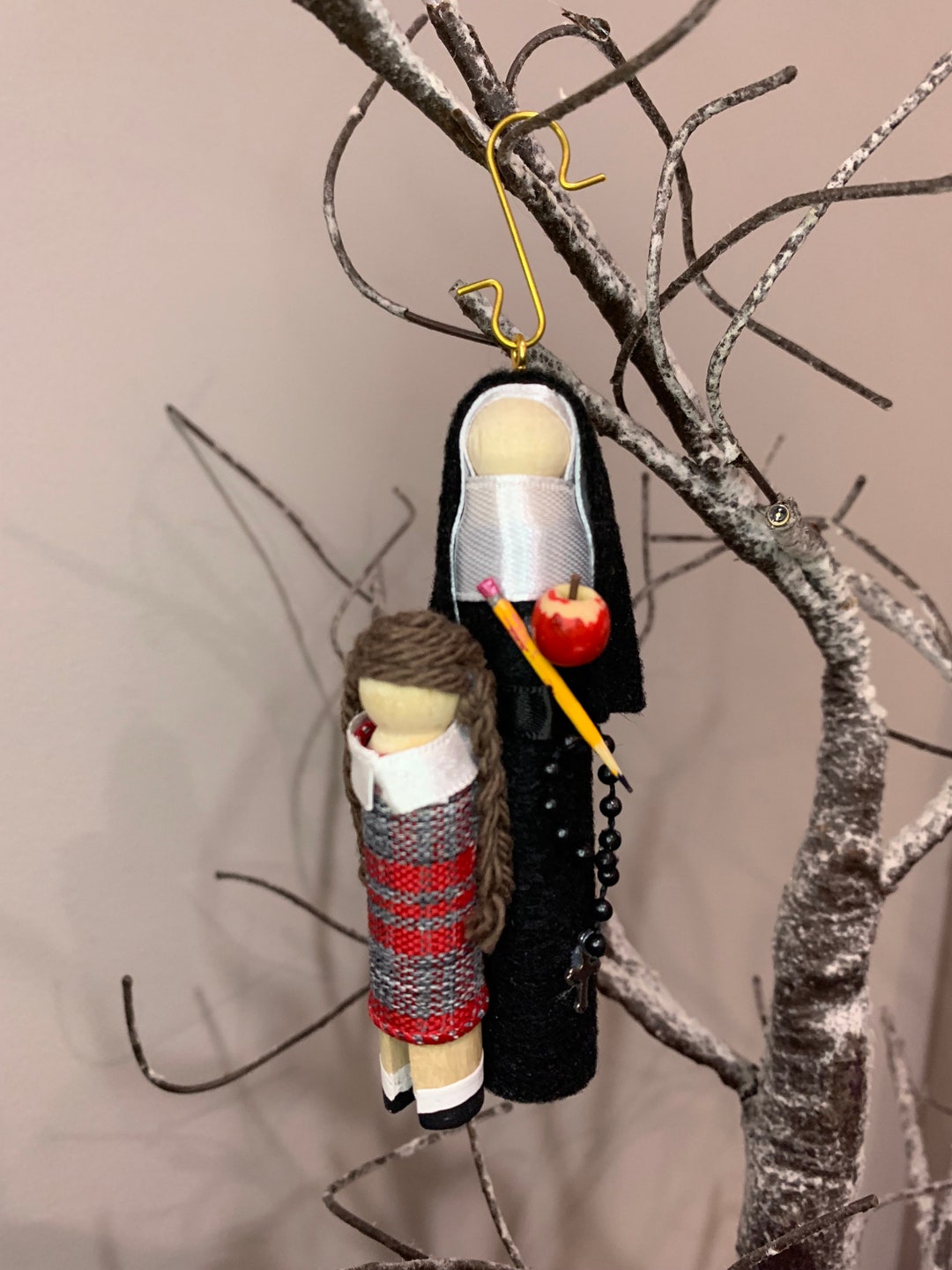 Blessed Caroline Gerhardinger Wooden Doll Ornament - Etsy