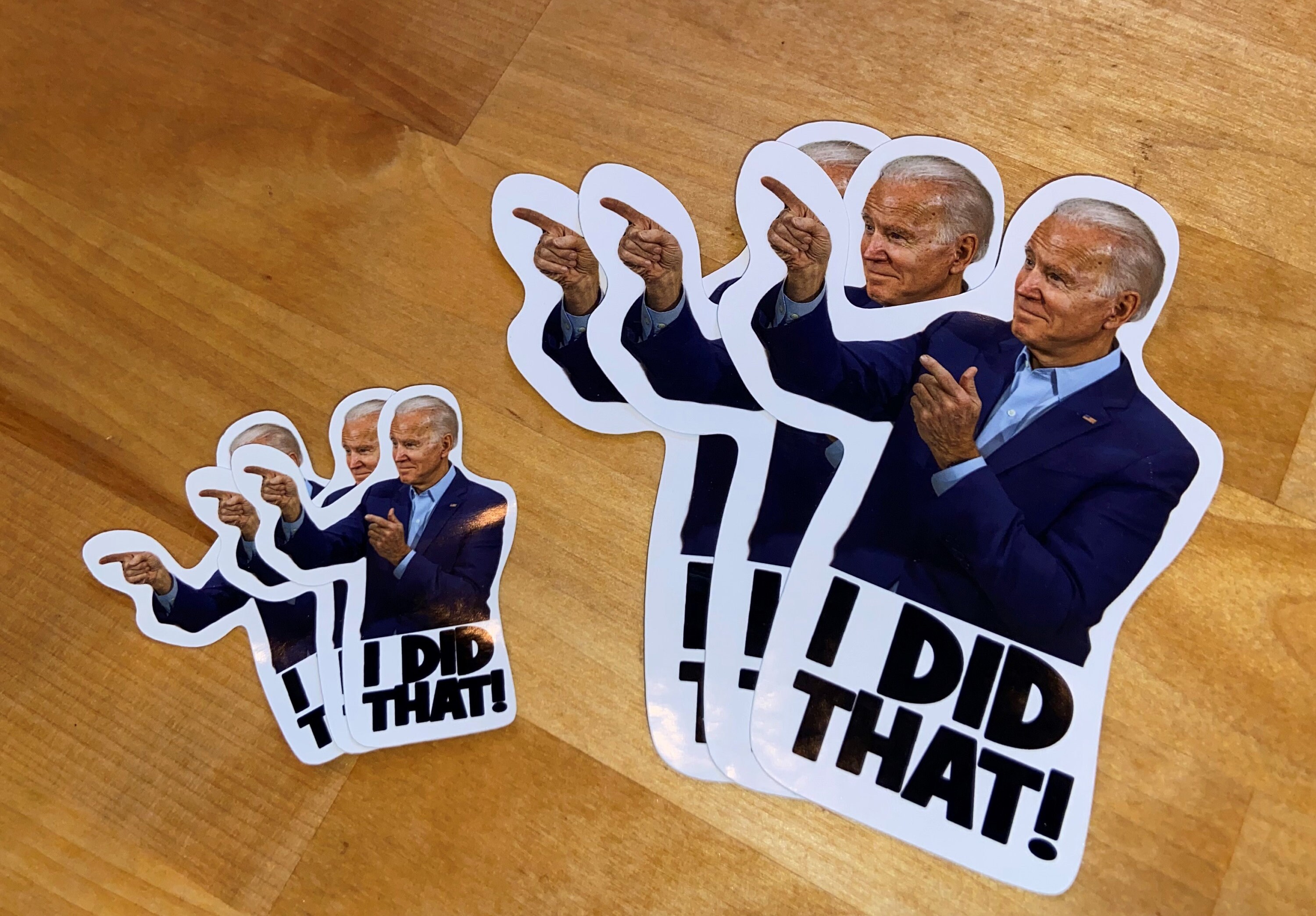 6 Stickers I Did That Biden Sticker - Etsy