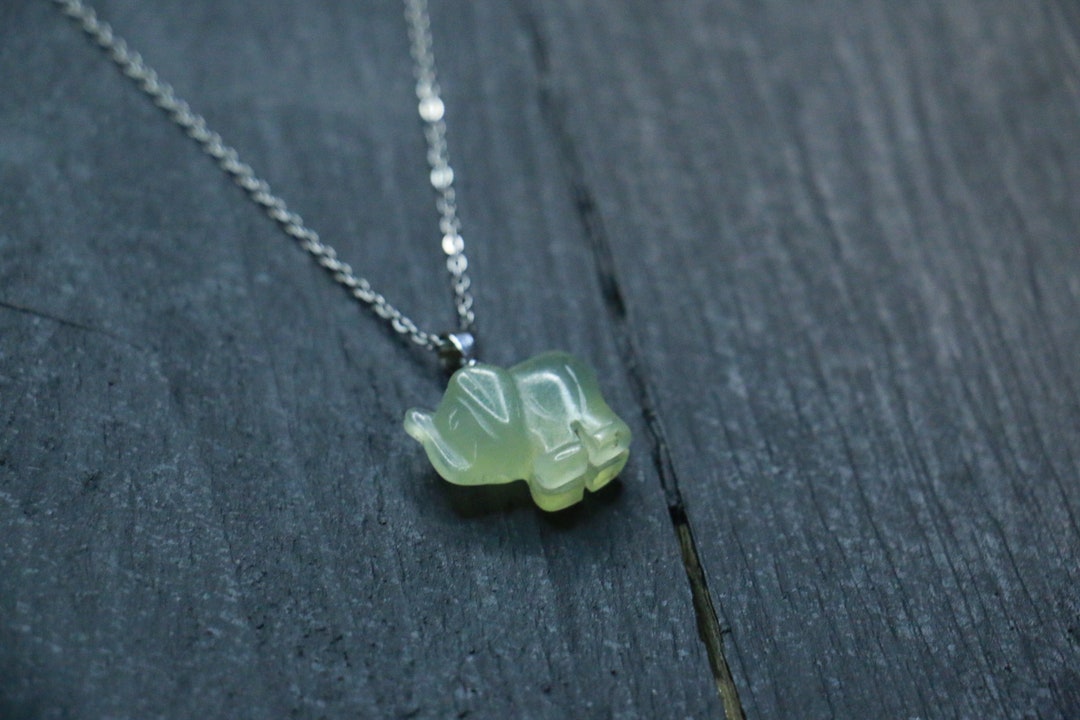 Jade Elephant - Etsy