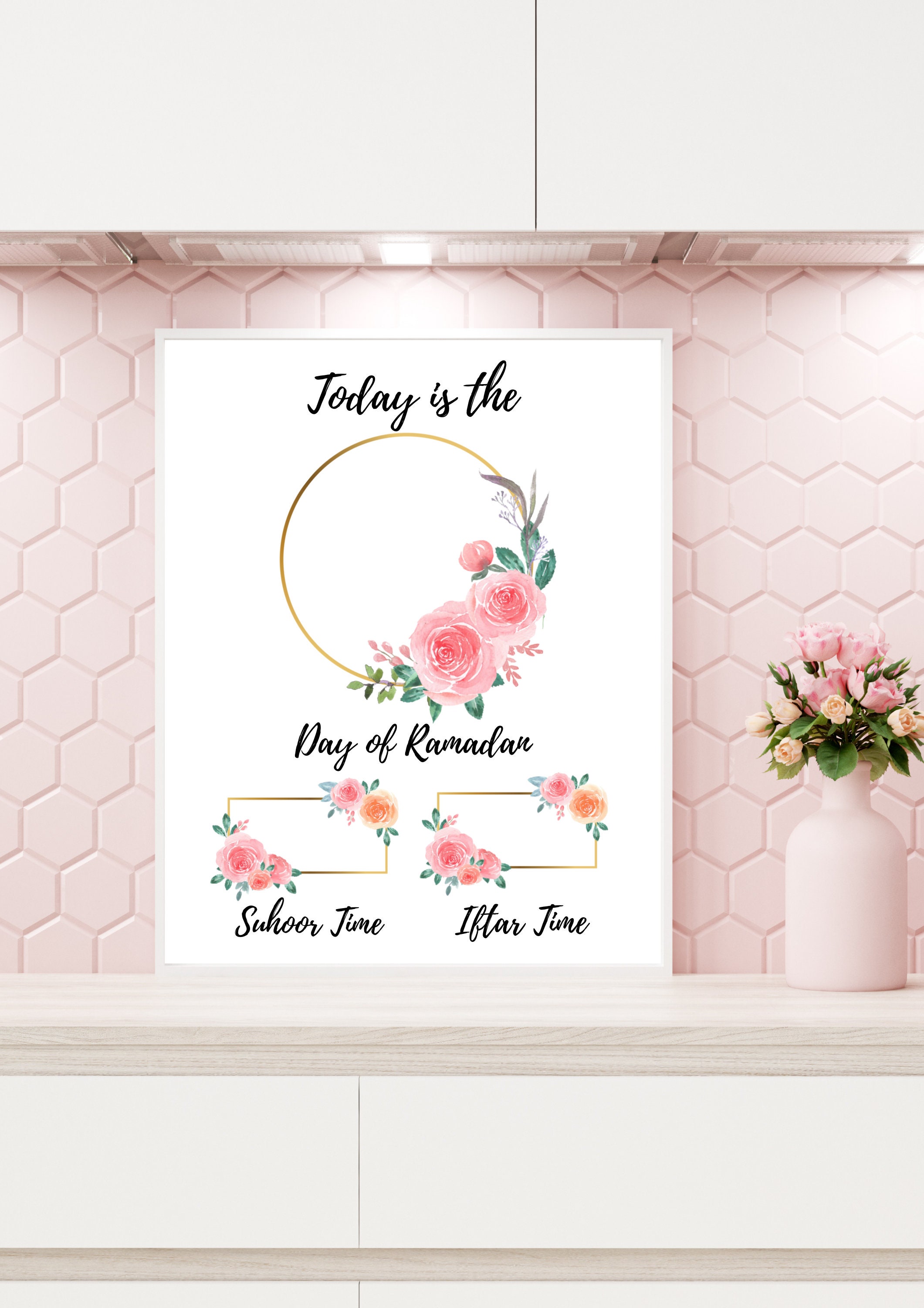 Ramadan Calendar Iftar Time Printable Poster Ramadan Islamic - Etsy UK