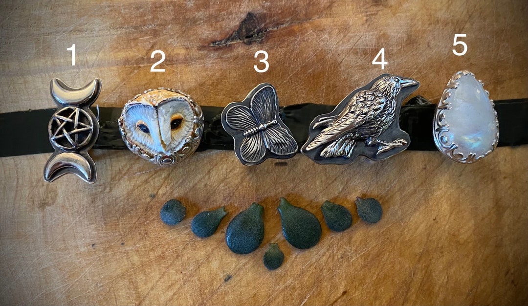 Sterling Silver Sliders for Use With My Bespoke Leather - Etsy