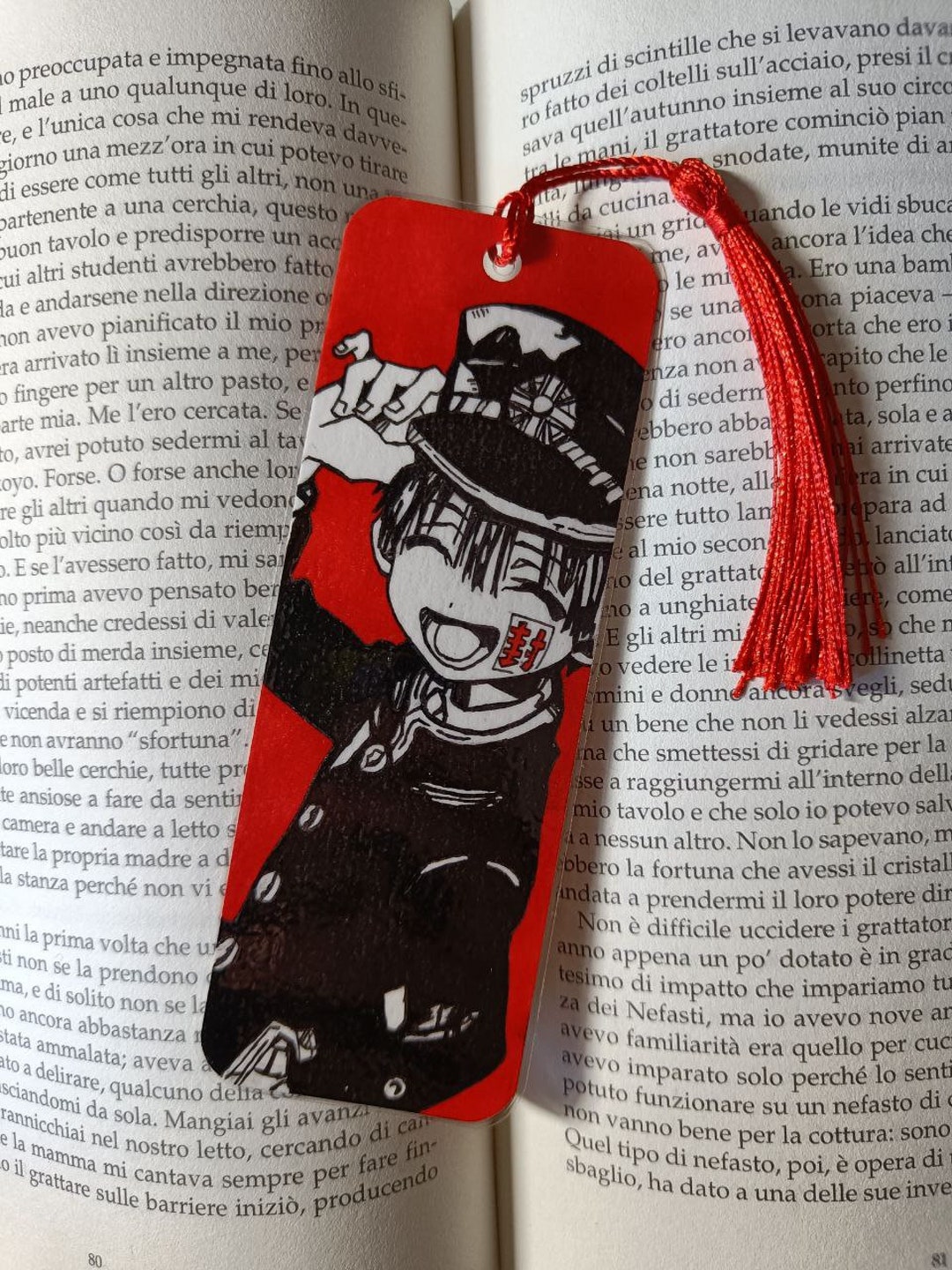 Hanako Kun Bookmark, Hanako, Nene, Anime, Manga, Book, Book, Valentine ...