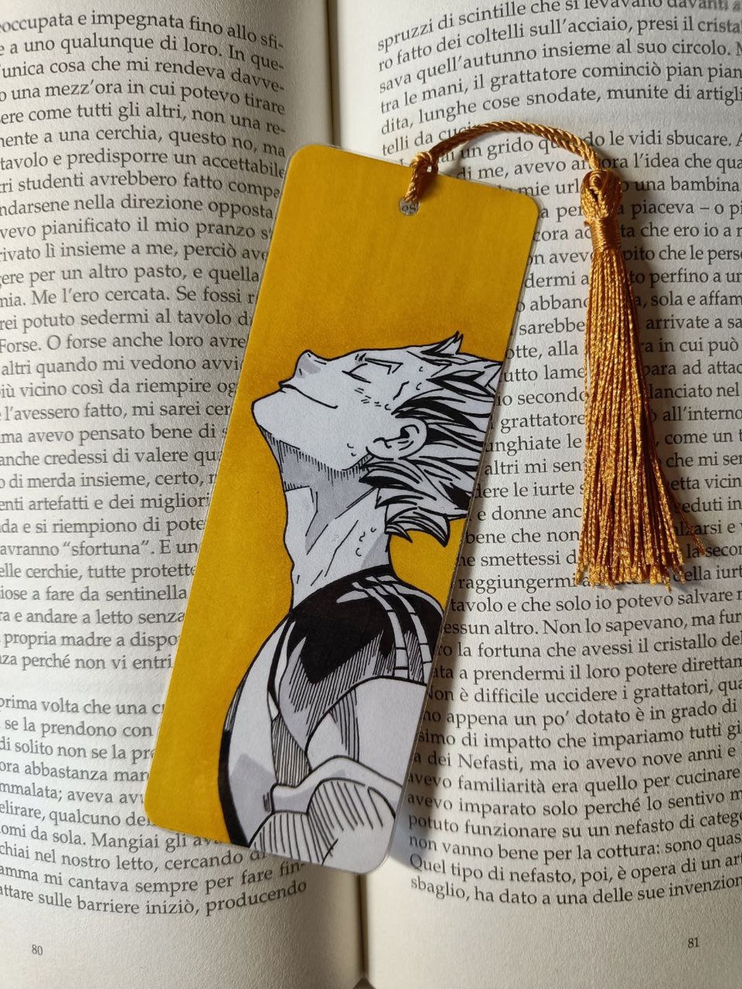 Haikyu Bookmark, Bokuto, Hinata, Kageyama, Oikawa, Anime, Manga, Book ...