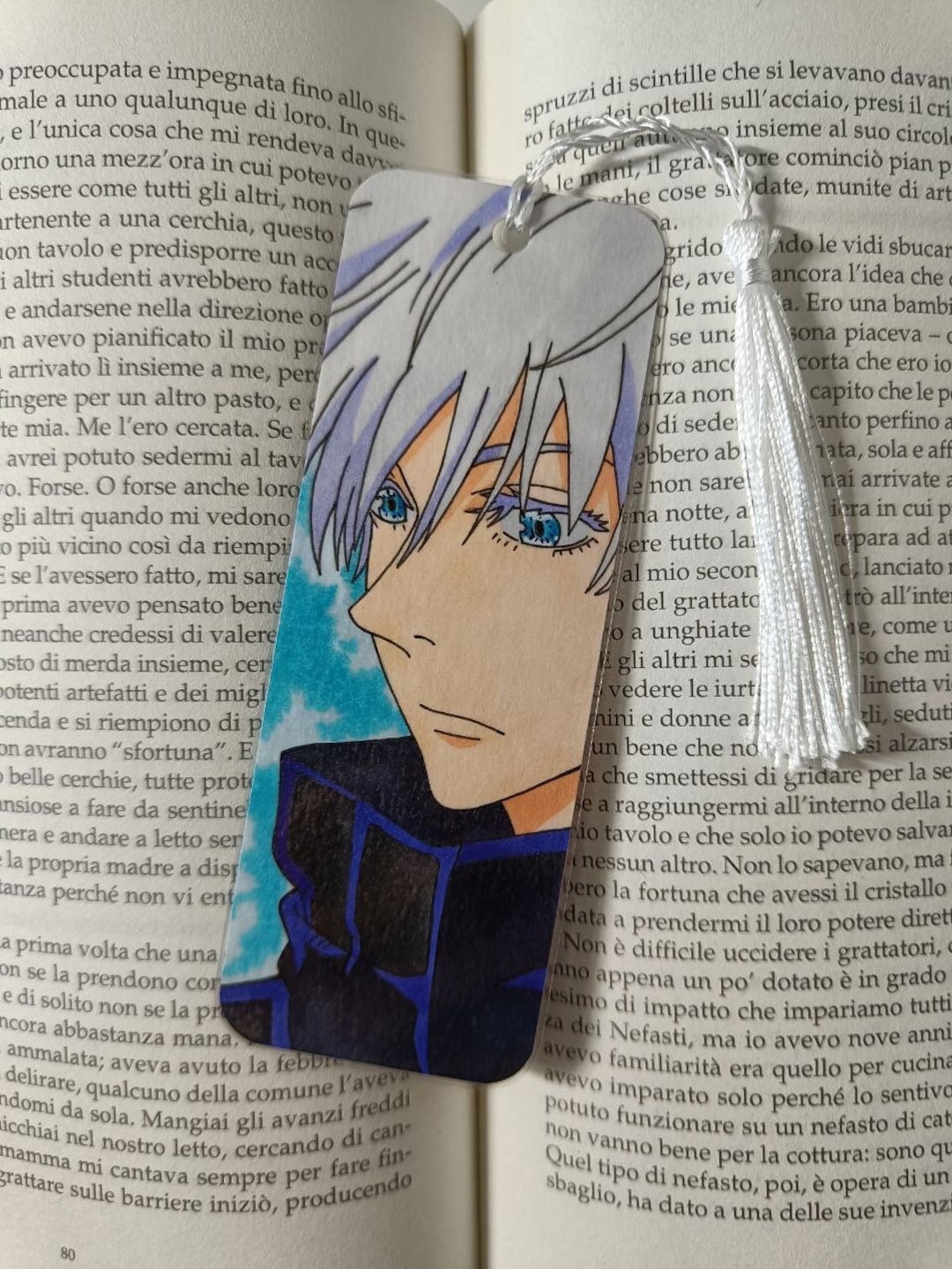 Jujutsu Kaisen Bookmark, Gojo, Megumi, Geto, Sukuna, Anime, Manga, Book ...
