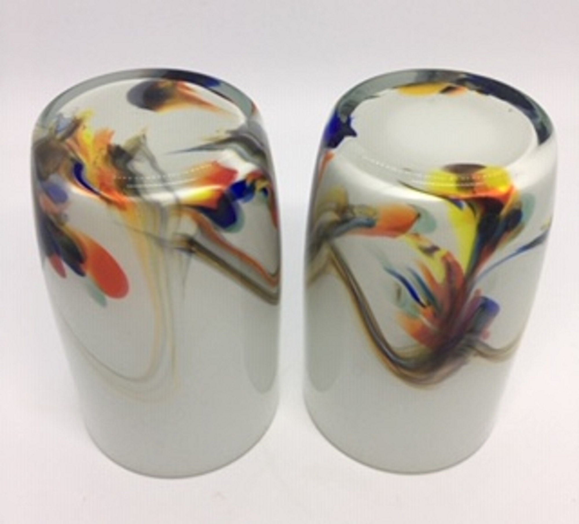 Vintage Chinese Dalian Glass - Snowflake Glasses - Etsy