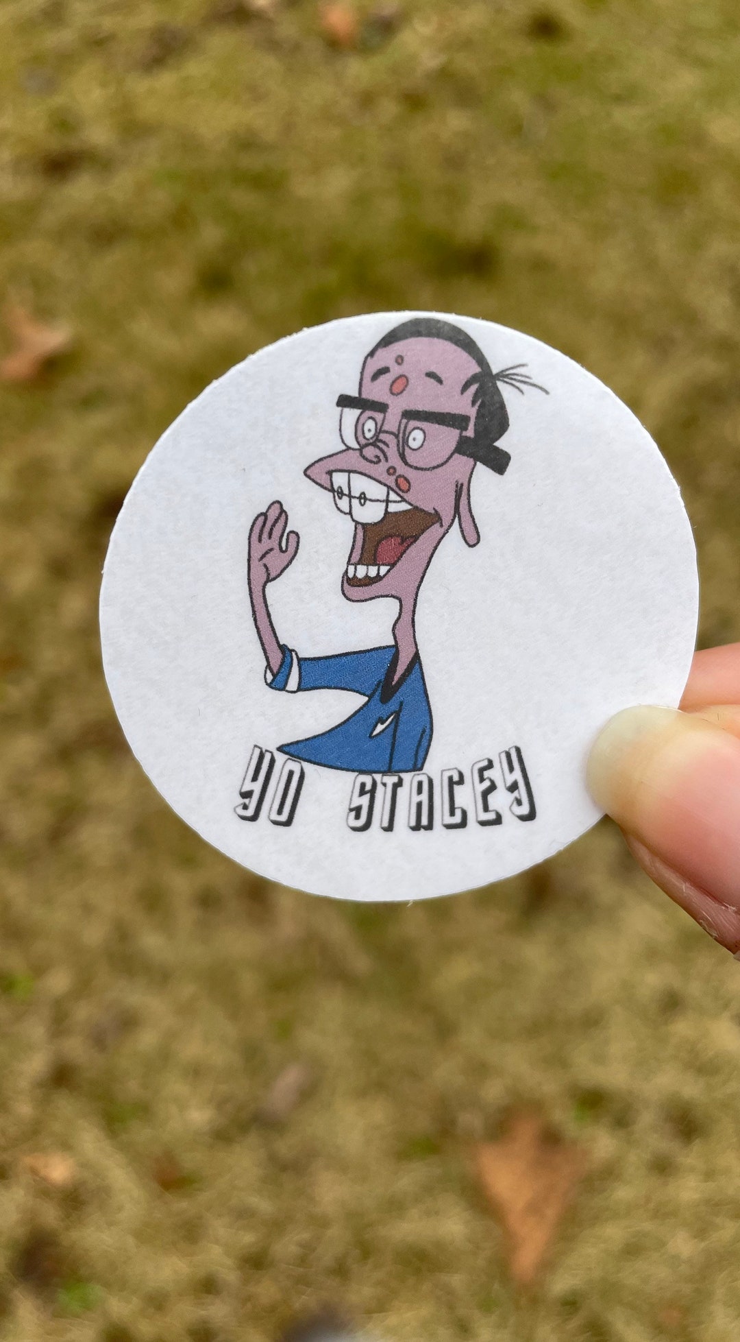 A Goofy Movie Yo Stacey Stickerfunny Quote Stickerdisney - Etsy