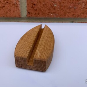 Slender Slotted Boats | Oak Glass Display Stands - Available in ...