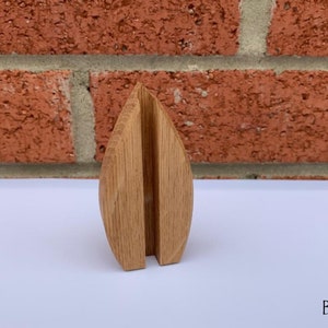 Slender Slotted Boats | Oak Glass Display Stands - Available in ...