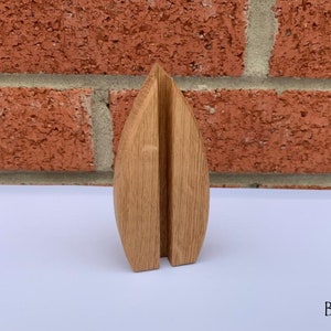 Slender Slotted Boats | Oak Glass Display Stands - Available in ...