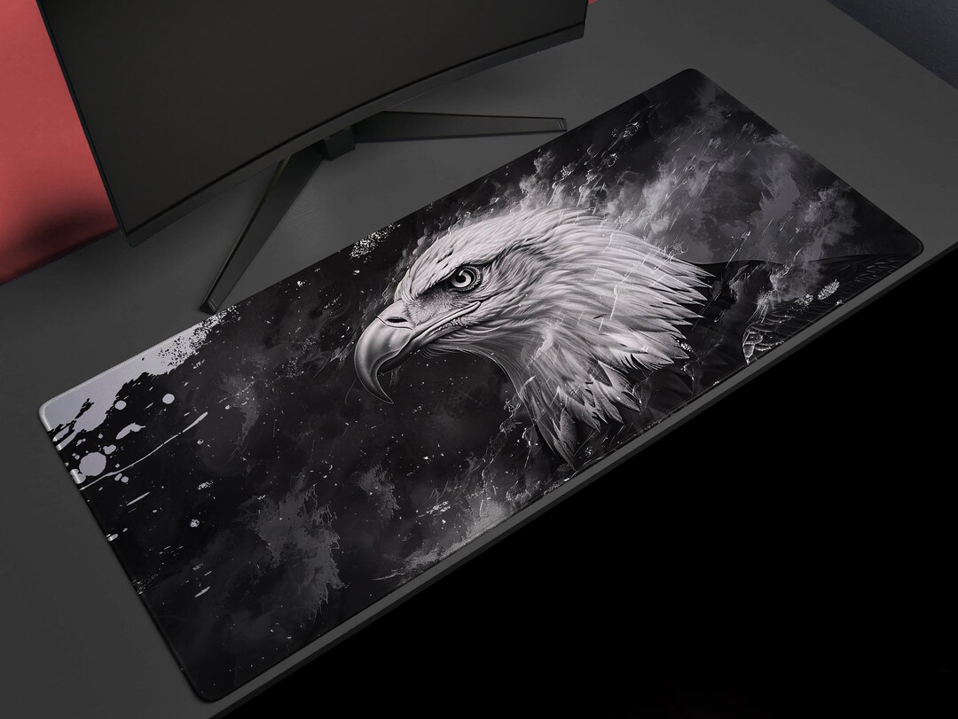 Eagle Majesty Design 2, Desk Pad, Mouse Pad, Desk Mat, Swooping Eagle ...