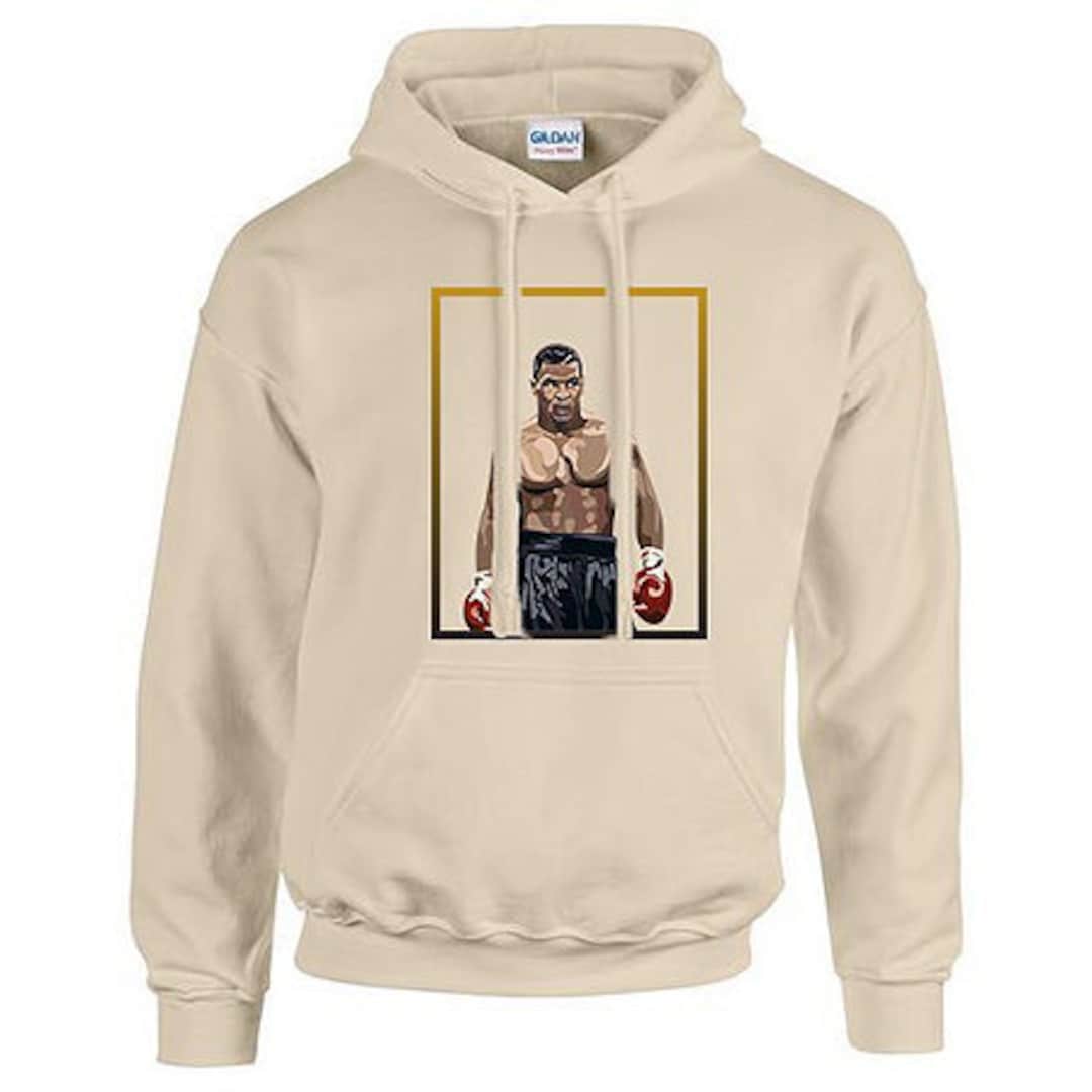 Cartoonised Mike Tyson Hoodie Roy Jones Boxing WBC Jake Paul White ...