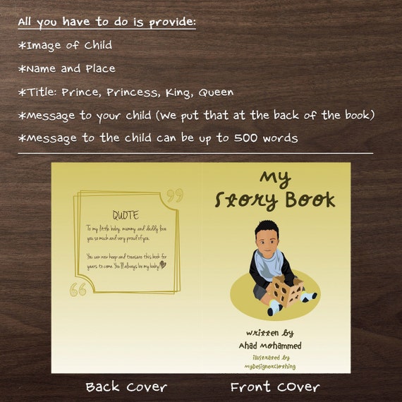 Personalised Children's Book My Story Book Birthday | Etsy UK