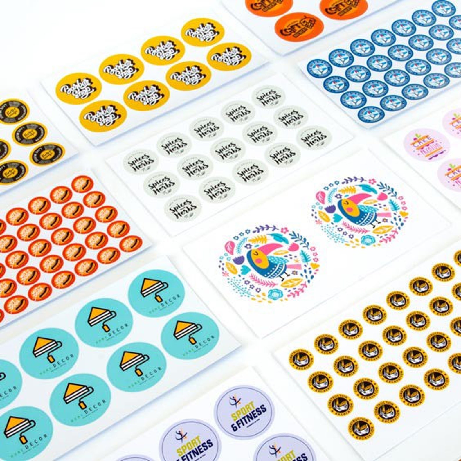 Logo Stickers | Business Stickers | Labels | Postage Labels | Order ...