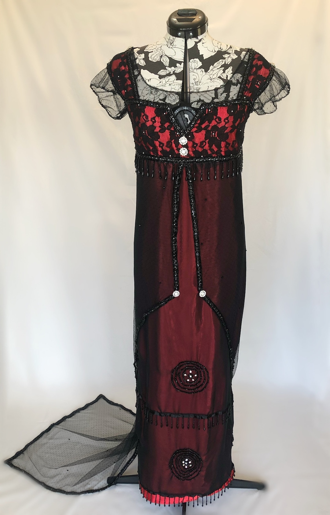 Titanic Inspired Rose ‘jump Dress’. - Etsy