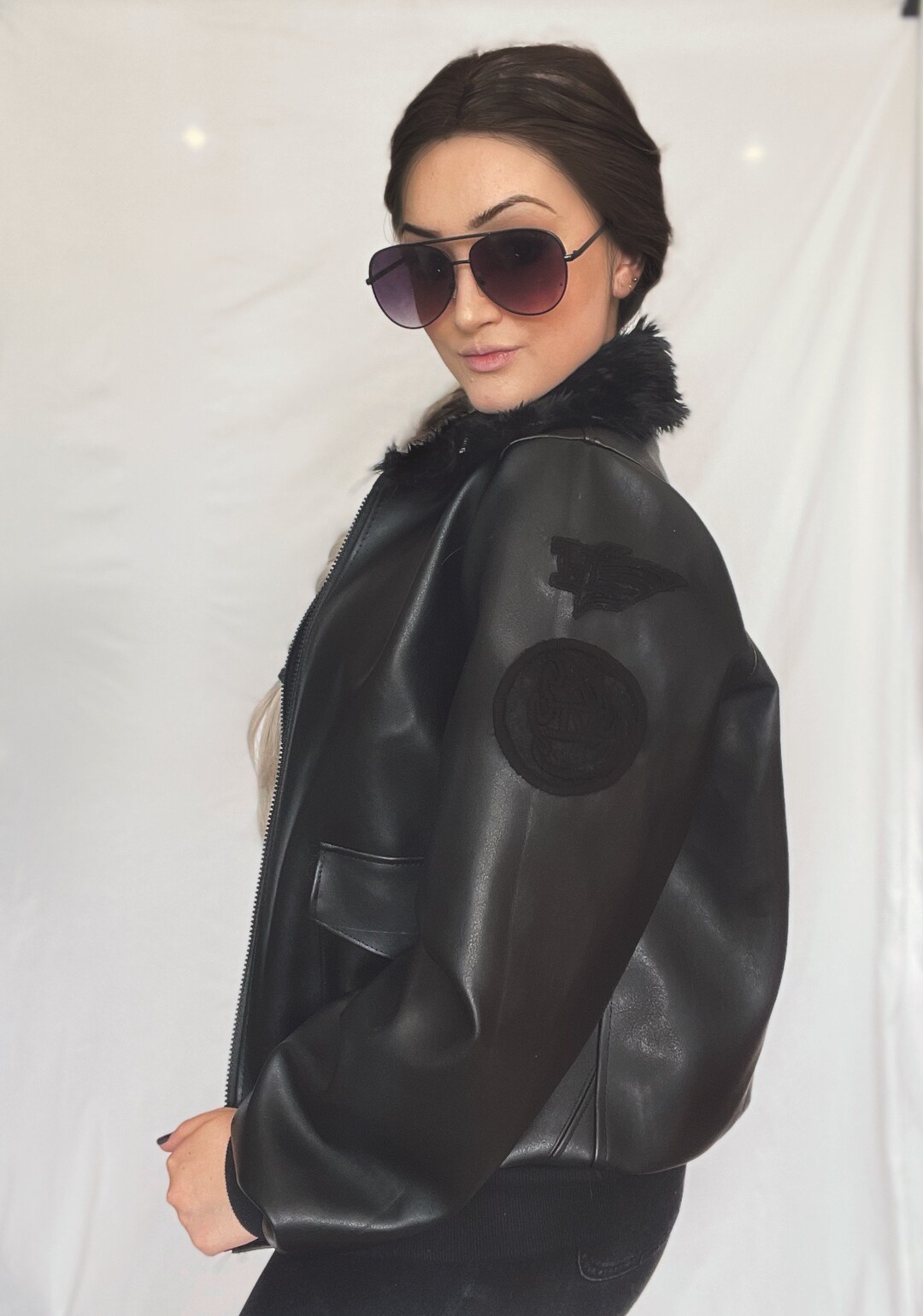 Fourth Wing Inspired Leather Flight Jackets - Etsy