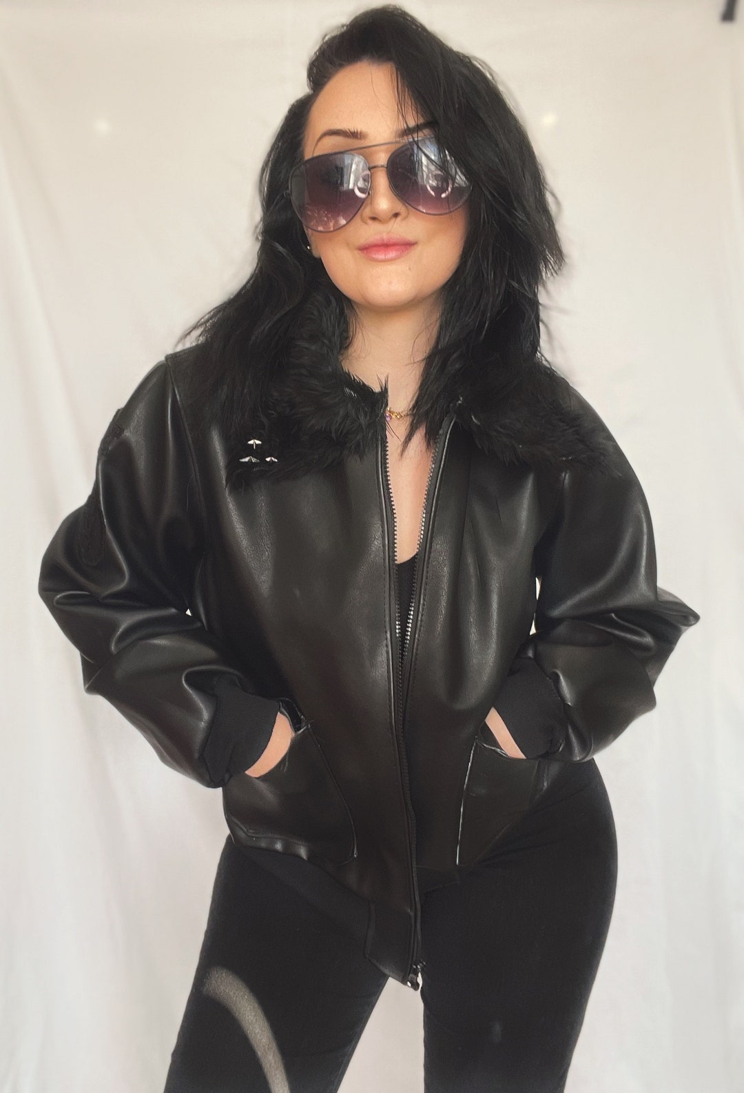 Fourth Wing Inspired Leather Flight Jackets - Etsy