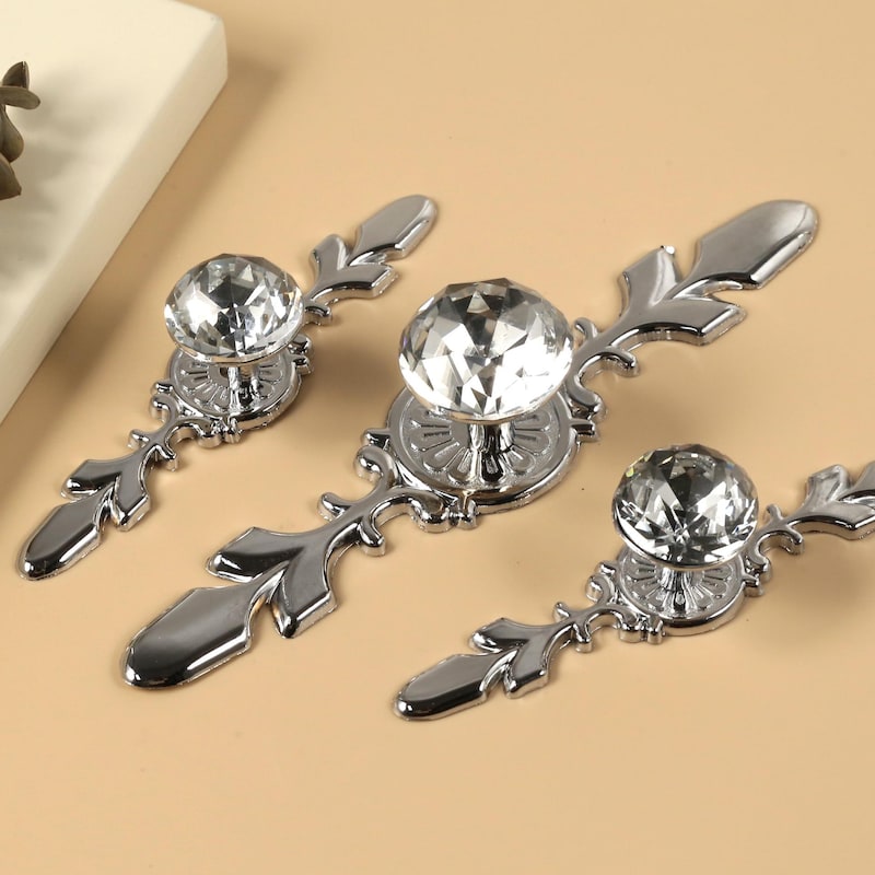 Rhinestone Knobs - Etsy