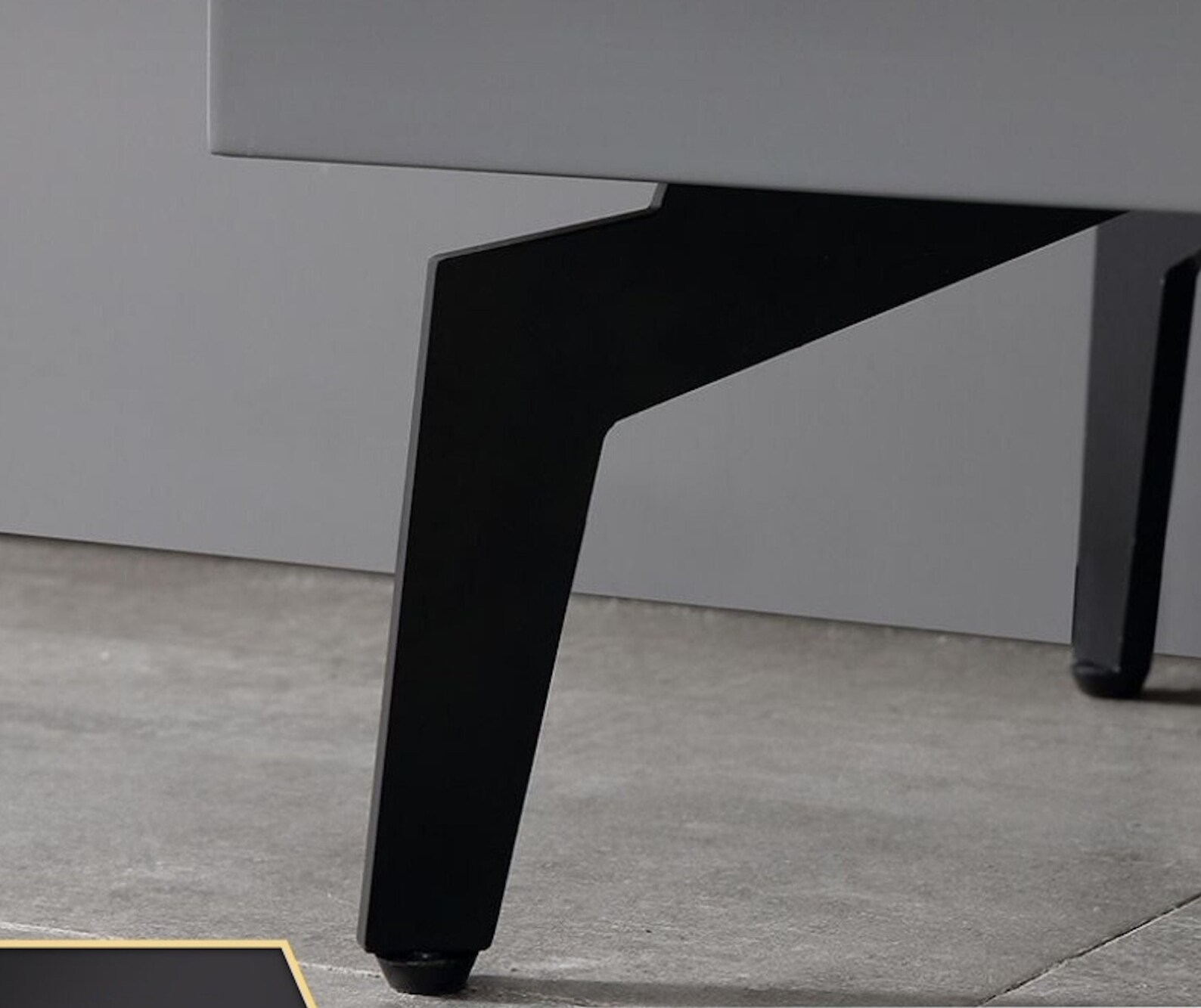 4x Modern black legs Cabinet legs sofa legs Metal Legs | Etsy