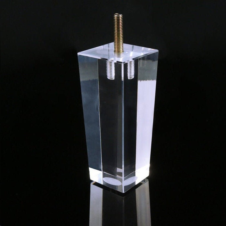 Set of 4 Acrylic Furniture Legs Cabinet Legs Clear Sofa | Etsy