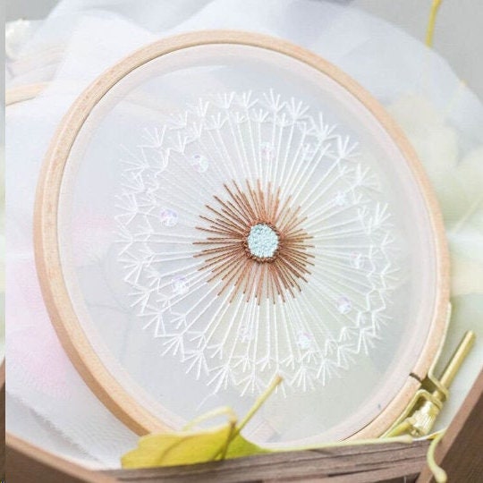 Embroidery Kit Beginner DIY Craft Kits Wildflowerembroidery | Etsy