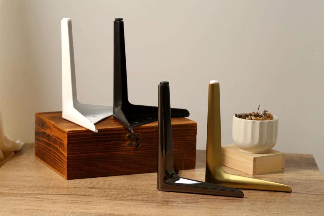 Set of 6 or 4 Metal Cabinet Legs, Furniture Legs, Sofa Legs, IKEA Legs ...