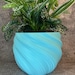 Extra Large Twisted Flowerpot for Plants of All Kinds white Silk Color ...