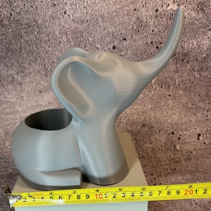 Einzigartiger Pflanzer-Medium Elefant Pflanzer für Sukkulenten, Kaktus oder jede Pflanze (Rose ...