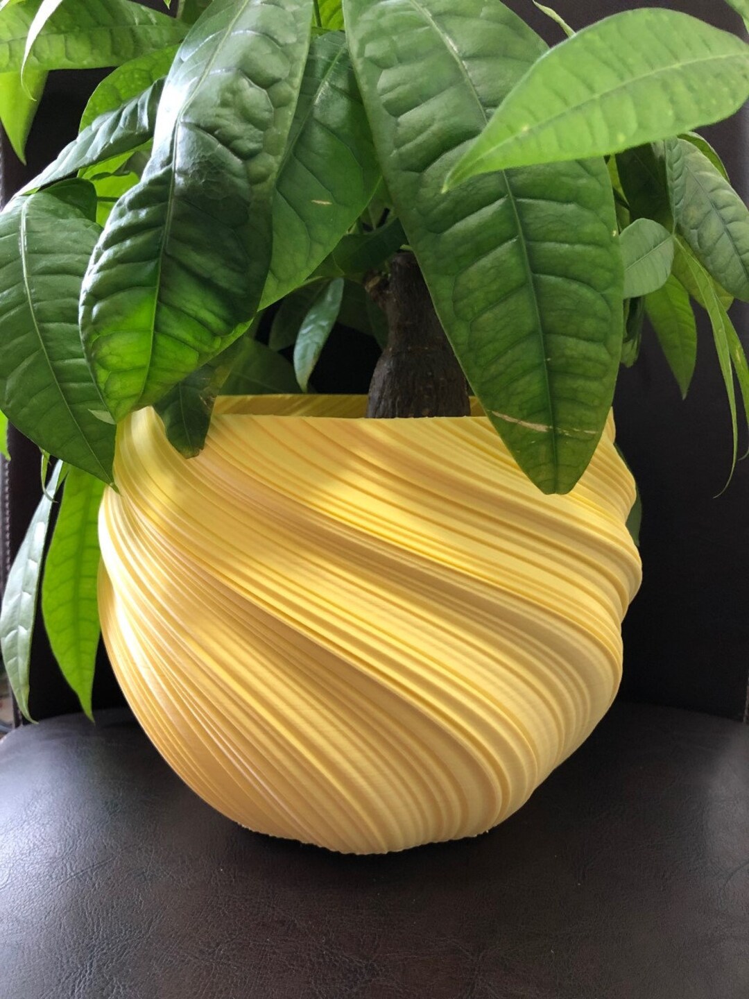 Large Twisted Flower Pot for Plants of All Kinds pastel - Etsy