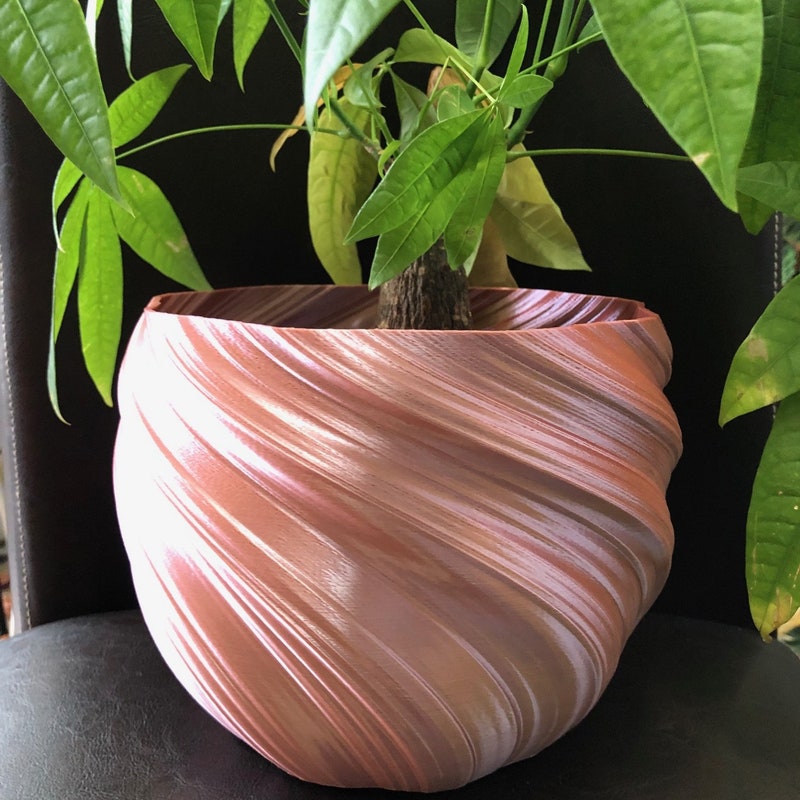 Pink Planter - Etsy