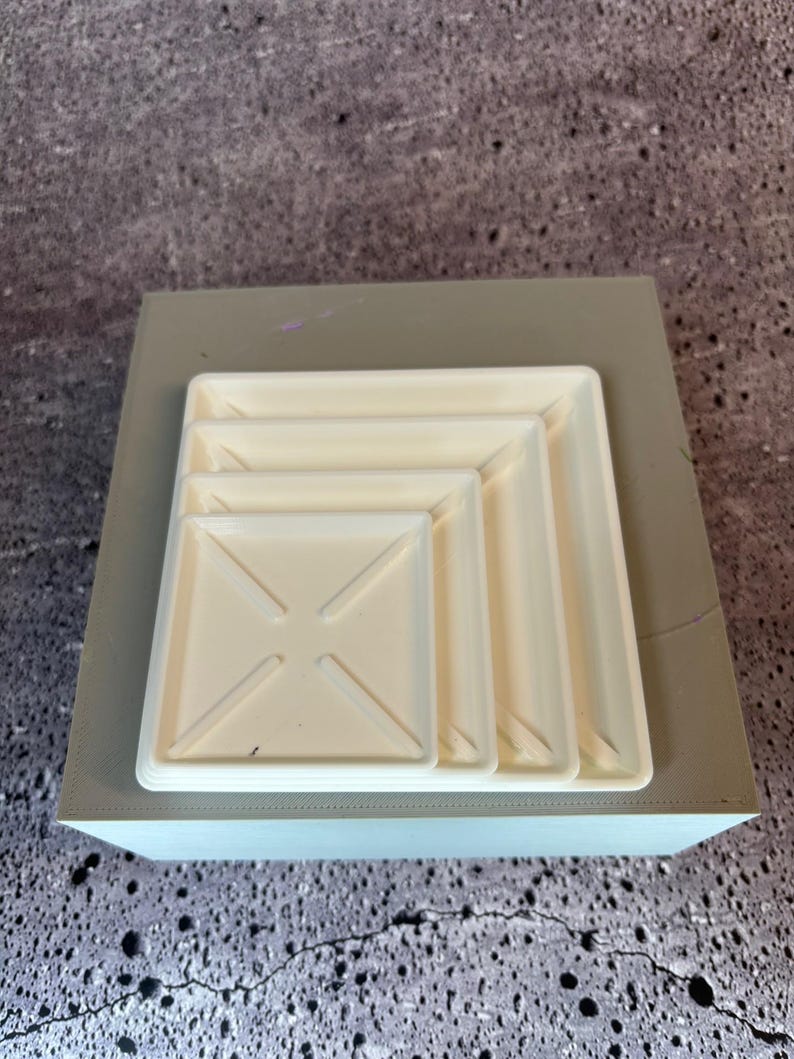 One Small 3D Printed Drip Tray for Small Takeout Box Planter - (size ...