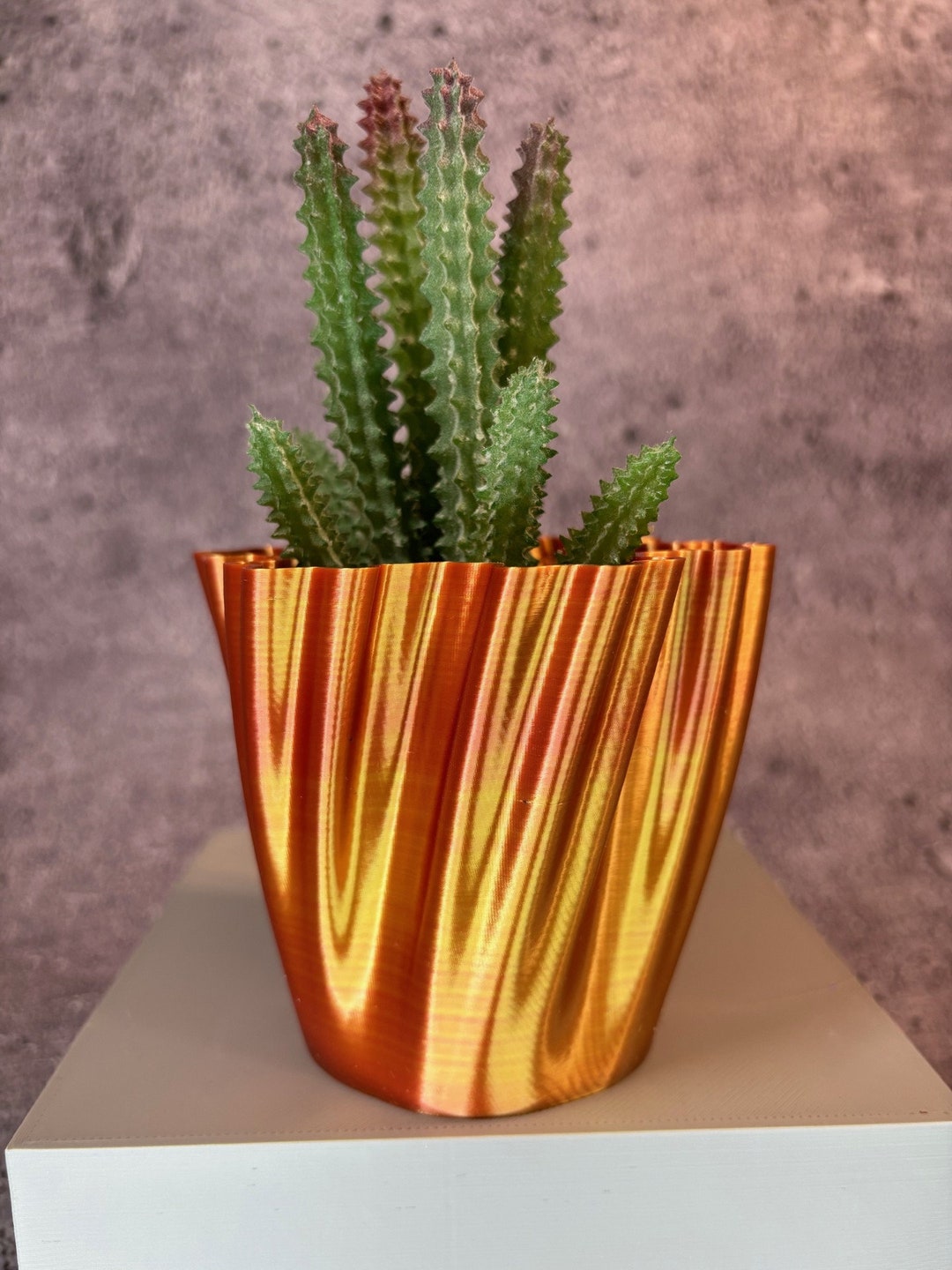 Unique Planter-small Flowerpot for Plants of All Kinds dual Gold and ...