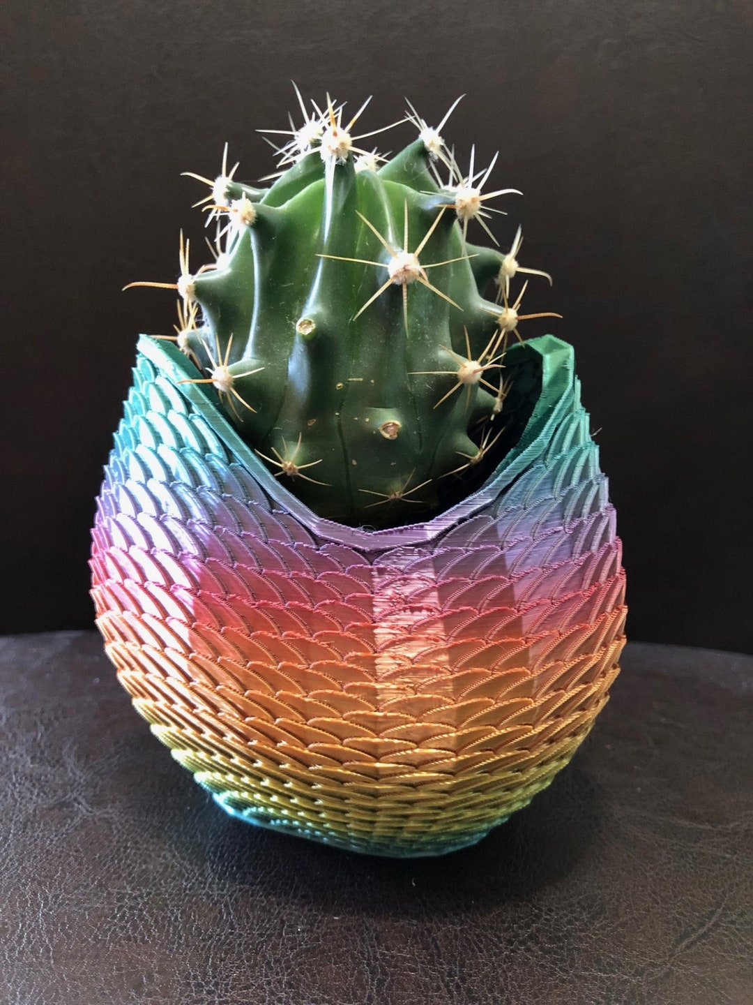 Small Mermaid Tail Flower Pot for Plants of All Kinds 4.5 Wide by 4 ...
